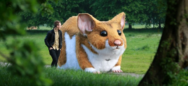 Taylor Herring unleash a Giant Robot Hamster on the streets of London