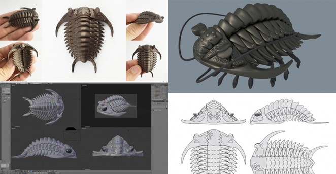 How Dr. Drummond created these ancient 3D-printed metal Trilobites