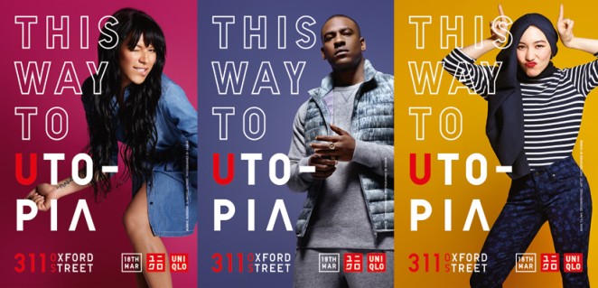 First Faster Horses work is an epic relaunch campaign for UNIQLO