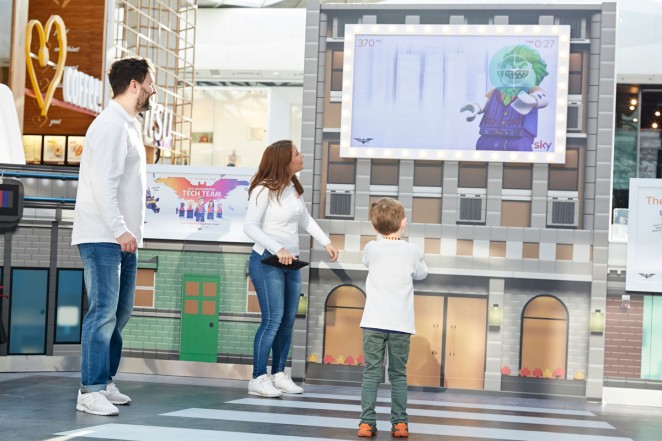 Wasserman and Sky bring Lego Batman to life in London