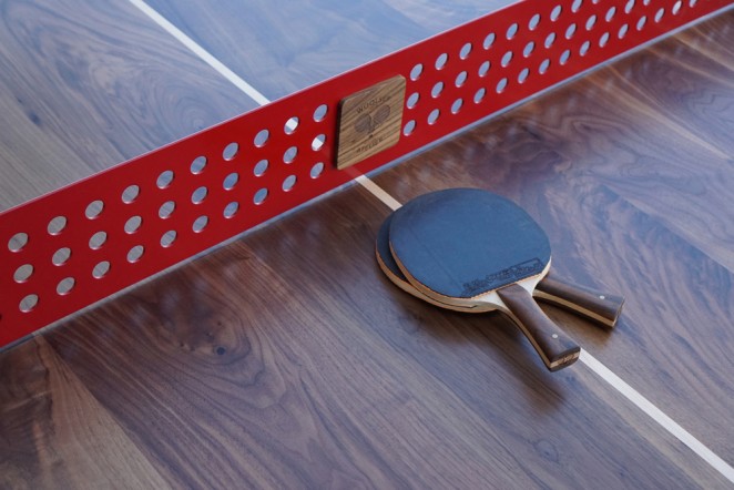 Elegant Multi-Functional Meeting / Ping-Pong Table Conversion
