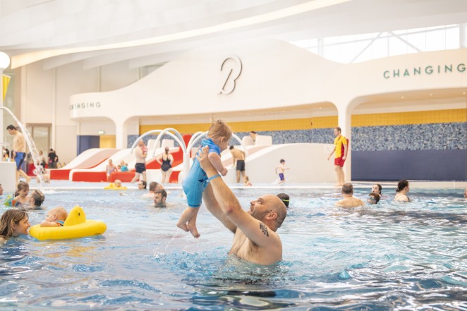 New Butlin’s swimming pool brings the seaside inside