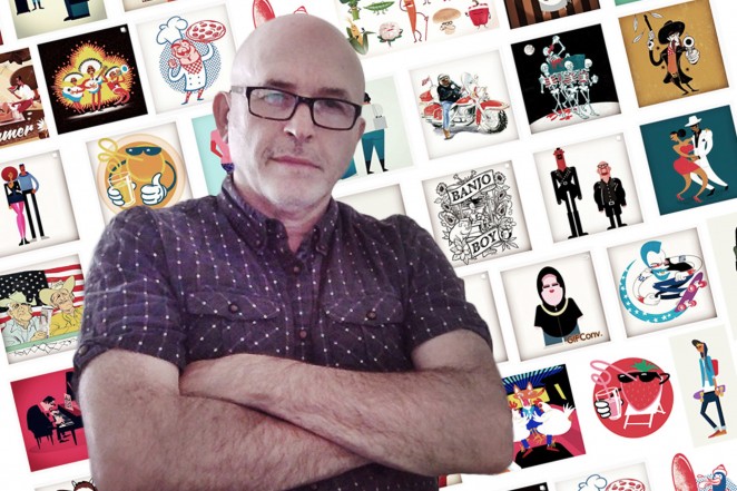 Spotlight: Spot the celebrity in Pete Ellis' album of illustrations