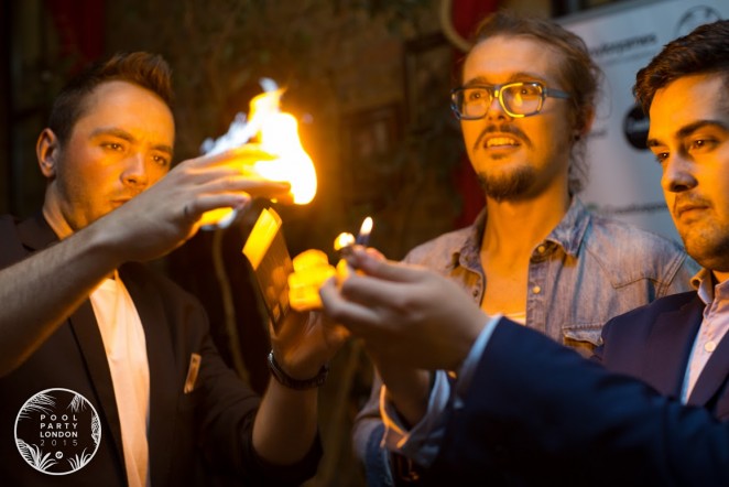 What happened at Pool Party London 2015?