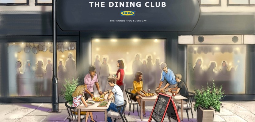 IKEA launch experiential Dining Club where diners cook their own food