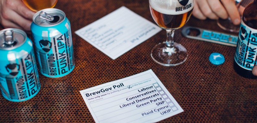 BrewDog offer free beer to voters on Election Day