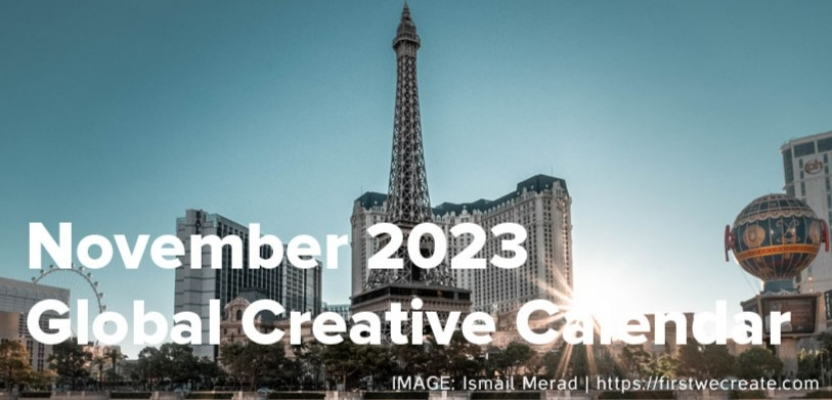 Global creative calendar: November 2023