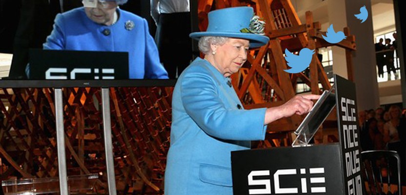 It's official! The Queen has tweeted.
